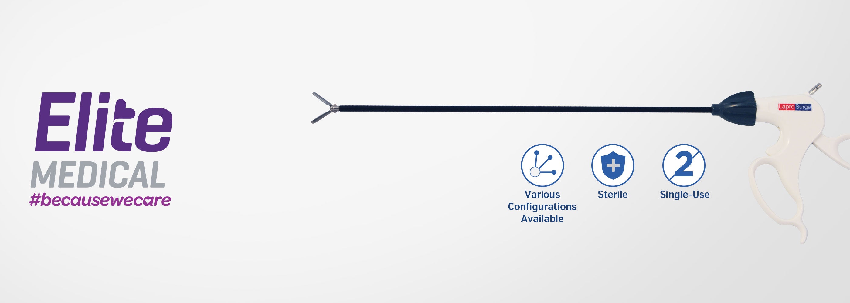 LaproSurge® Disposable Laparoscopic Instruments - Elite Medical