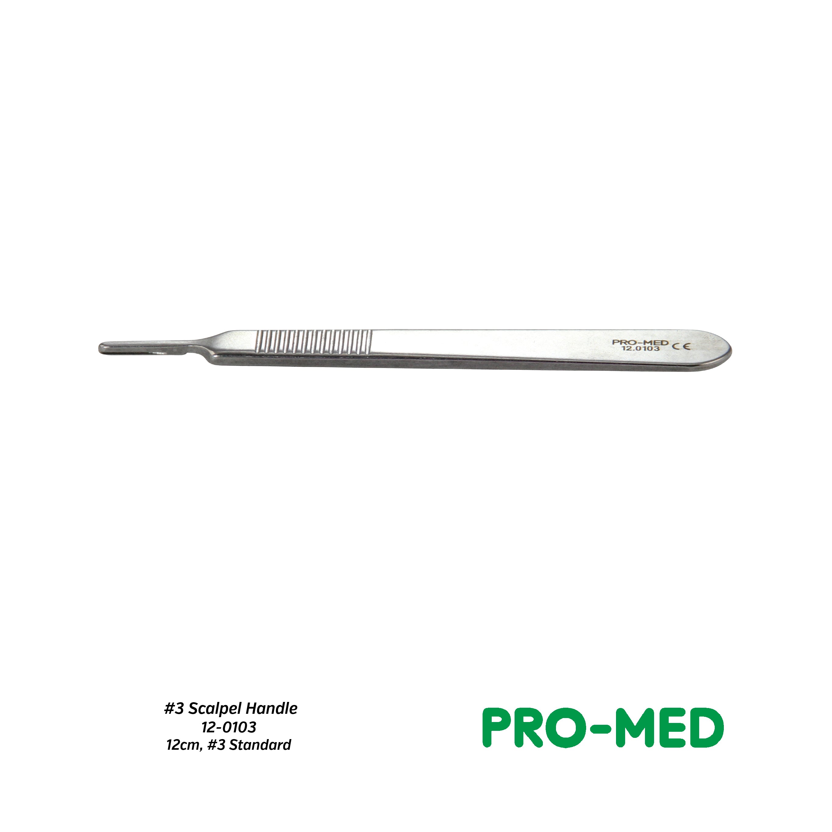 Pro-Med® Scalpel Handle #3 (12cm, Standard) - Elite Medical