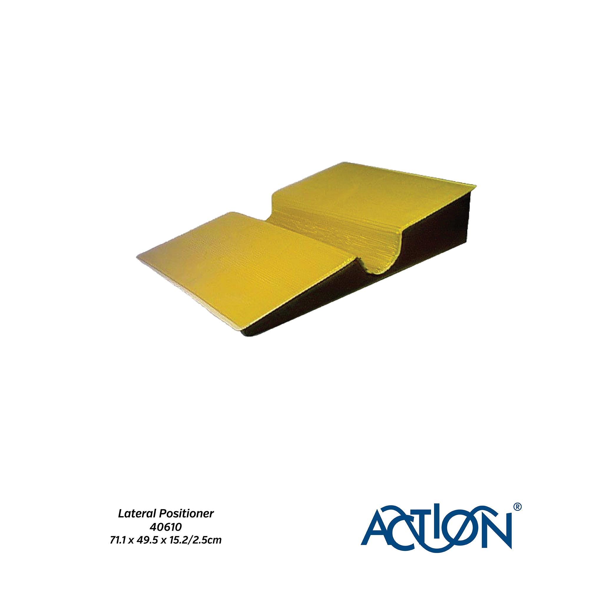 Action® Lateral Positioner (71.1 x 49.5 x 15.2/2.5cm) - Elite Medical