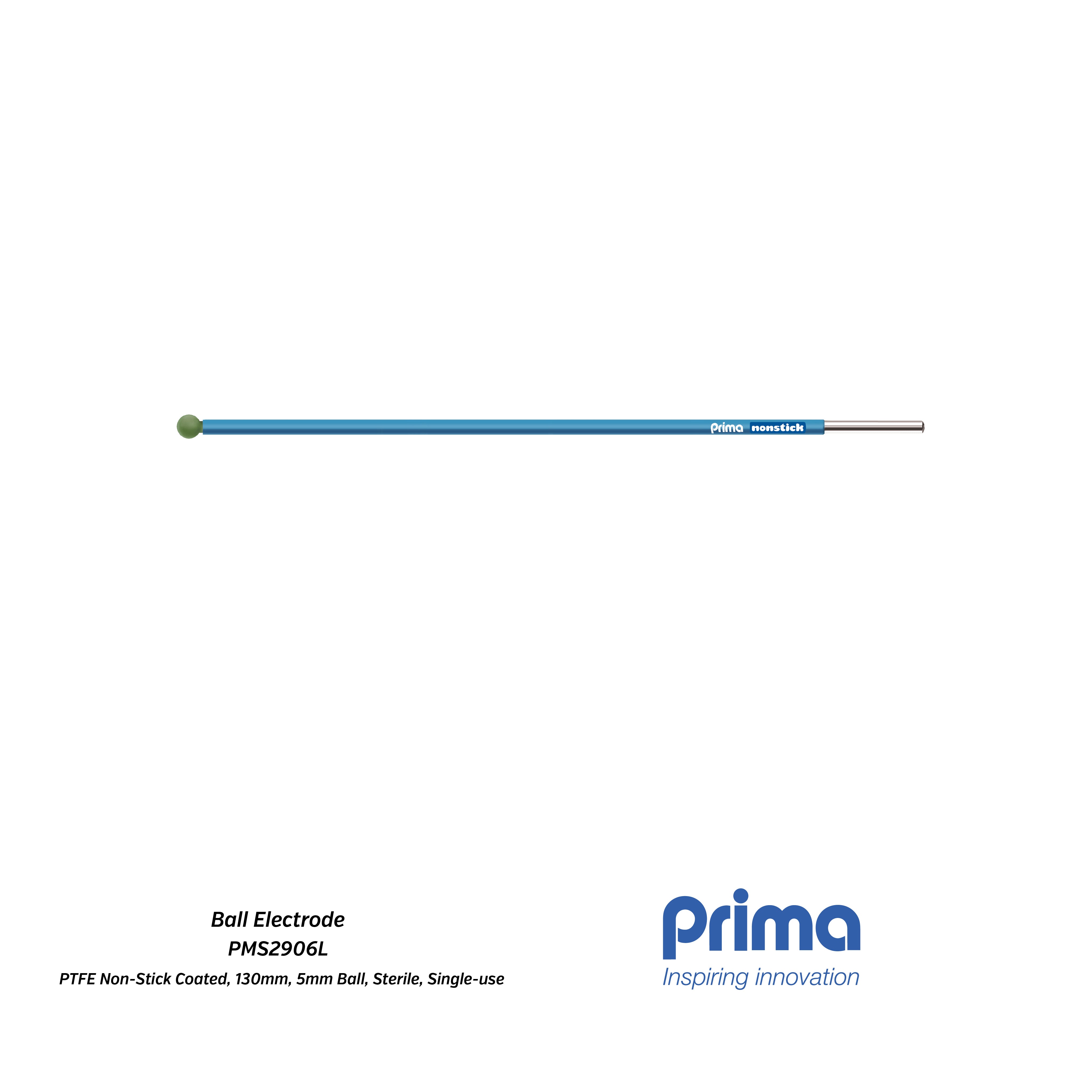 Prima® Ball Electrode (PTFE Non-Stick Coated, 130mm with 5mm Ball ...